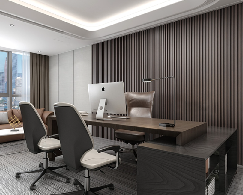Upgrade Your Office and Corporate Space with Black or Dark Chestnut Wo ...